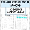 How to Make Math Fun With Equal Parts of a Whole – The A Plus Teacher