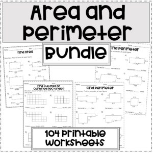 Area and Perimeter Math Resources – The A Plus Teacher